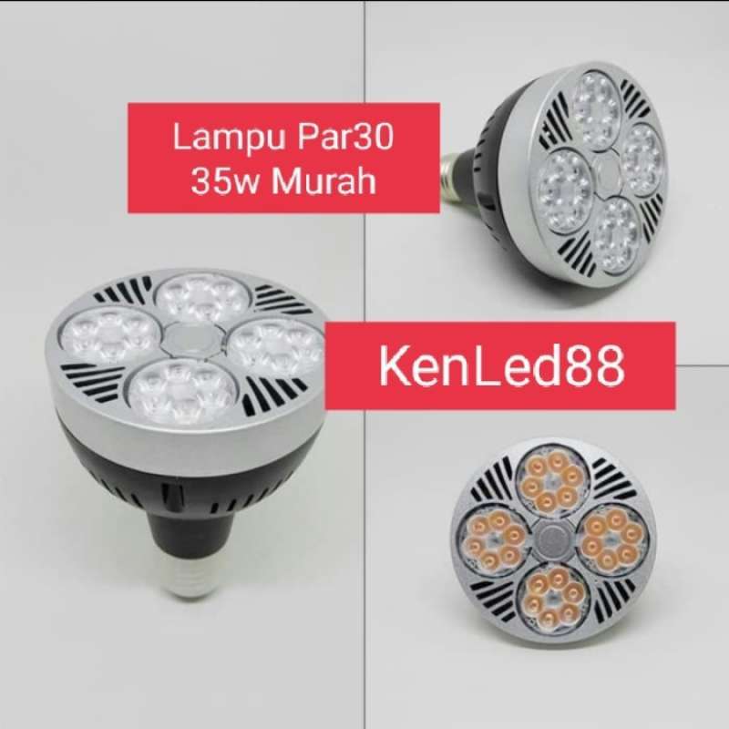 Jual Lampu Sorot Led Par30 35W/35Watt Smd Spotlight Par 30 E27 Ulir Murah di Seller Mita ...