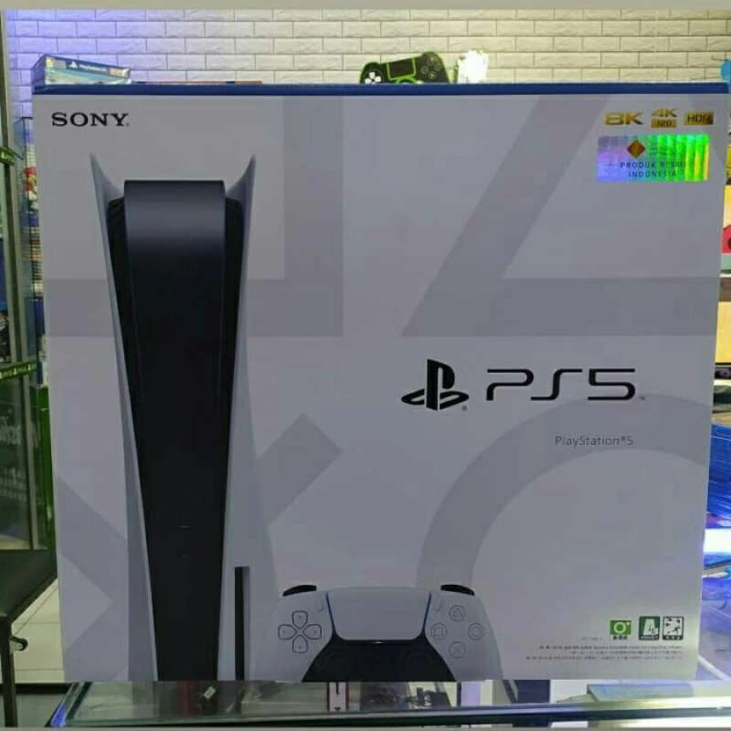 Jual Console Ps5 Bnib Version Disc Region Resmi Sony 1 Dual Sense