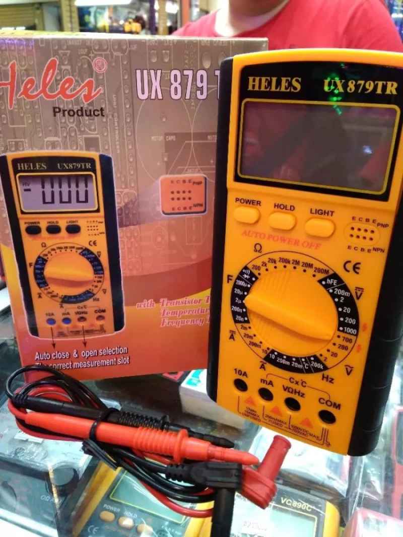 Jual Multimeter - Multitester Digital Heles Ux879tr Di Seller Umar ...