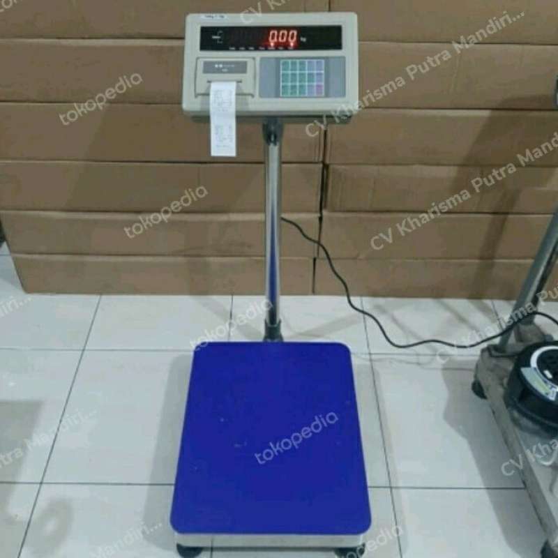Jual Timbangan Duduk Digital 300kg Bisa Cetak Print Hasil Timbang Sonic ...