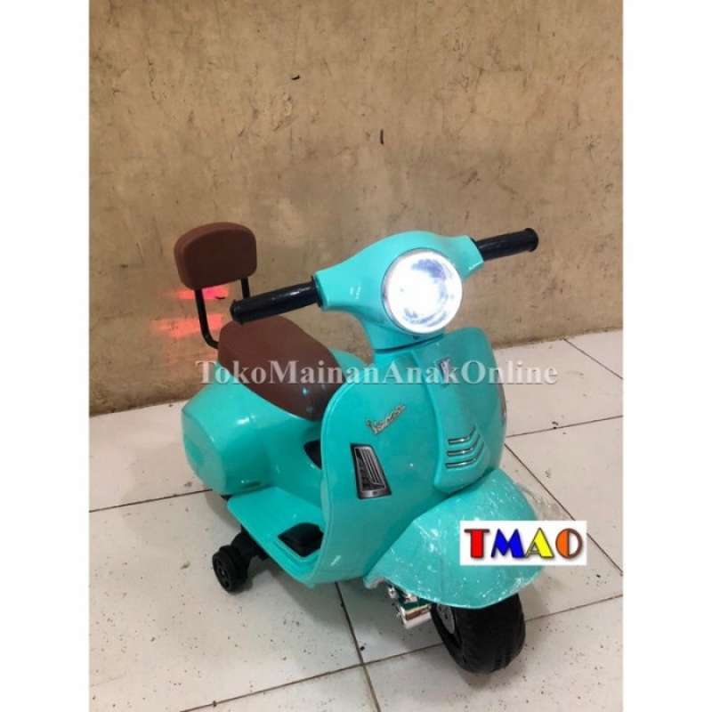 Promo Mainan Anak Motor Aki Murah Vespa Scooter Vintage Classic Pmb ... Promo Mainan Anak Motor Aki Murah Vespa Scooter Vintage Classic Pmb ...