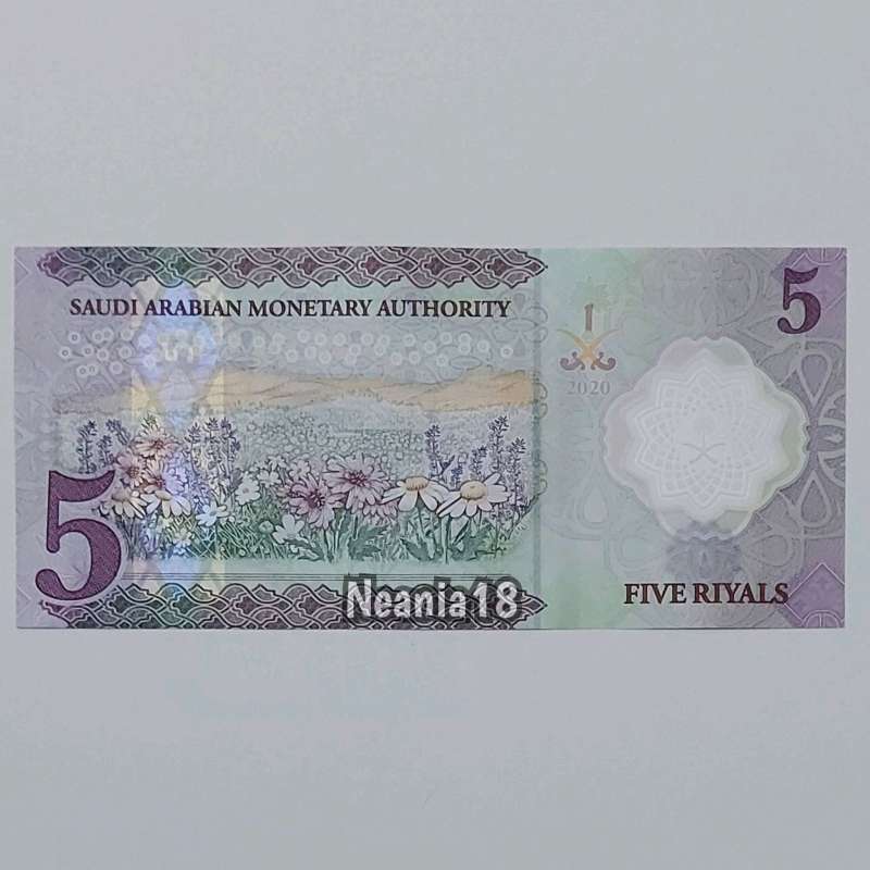 Jual Koleksi Saudi Arabia Riyal Pecahan 5 Riyal Polymer di Seller ...
