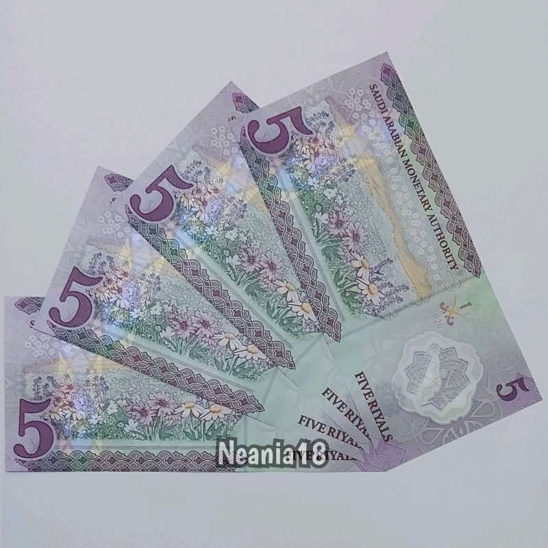 Jual Koleksi Saudi Arabia Riyal Pecahan 5 Riyal Polymer di Seller ...