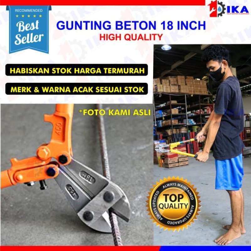Jual Dijual Gunting Besi Beton Popeye 18/ Bolt Cutter Popeye 18 Inch - 450 Mm Murah Di Seller ...