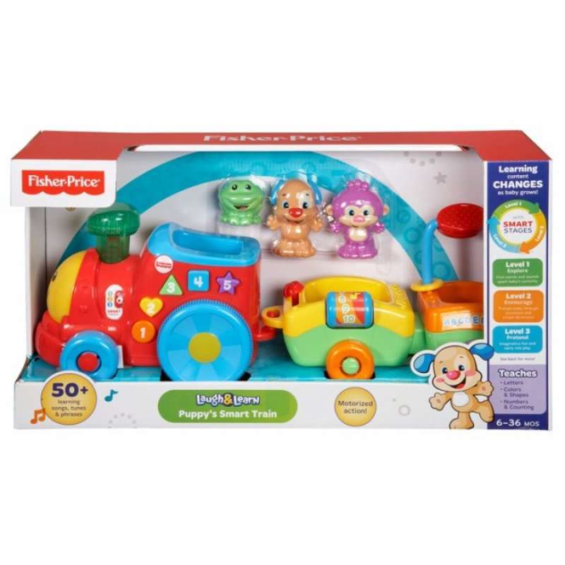 Promo Fisher-Price Laugh & Learn Puppy's Smart Stages Train Diskon 23% ...