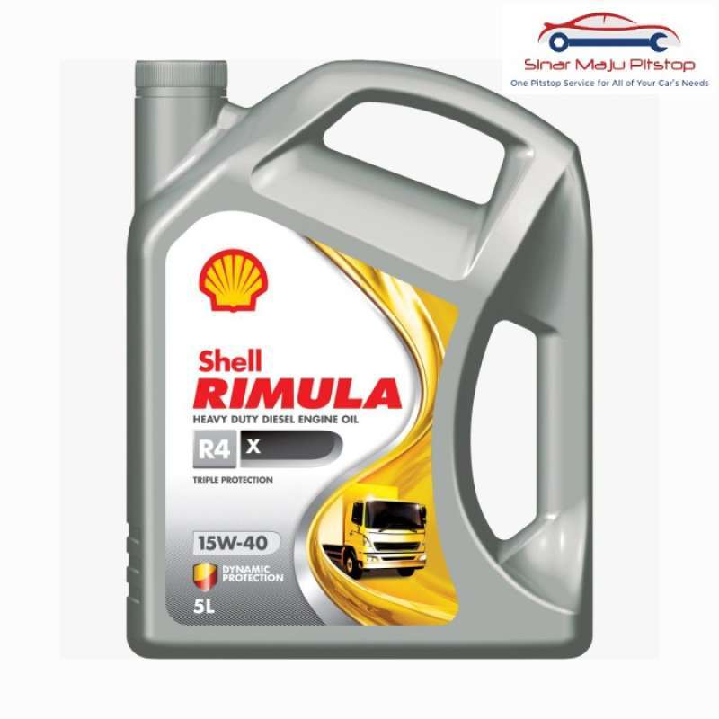 Jual Oli Mesin Diesel / Oli Mobil / Oli Genset SHELL RIMULA R4X 15W-40 ...