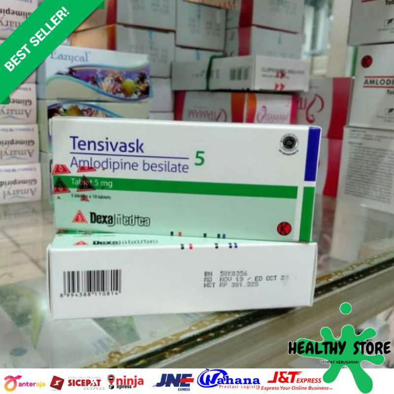 Promo Tensivask 5 Mg Isi 50 Tablet Per Box ORIGINAL Diskon 10% di ...