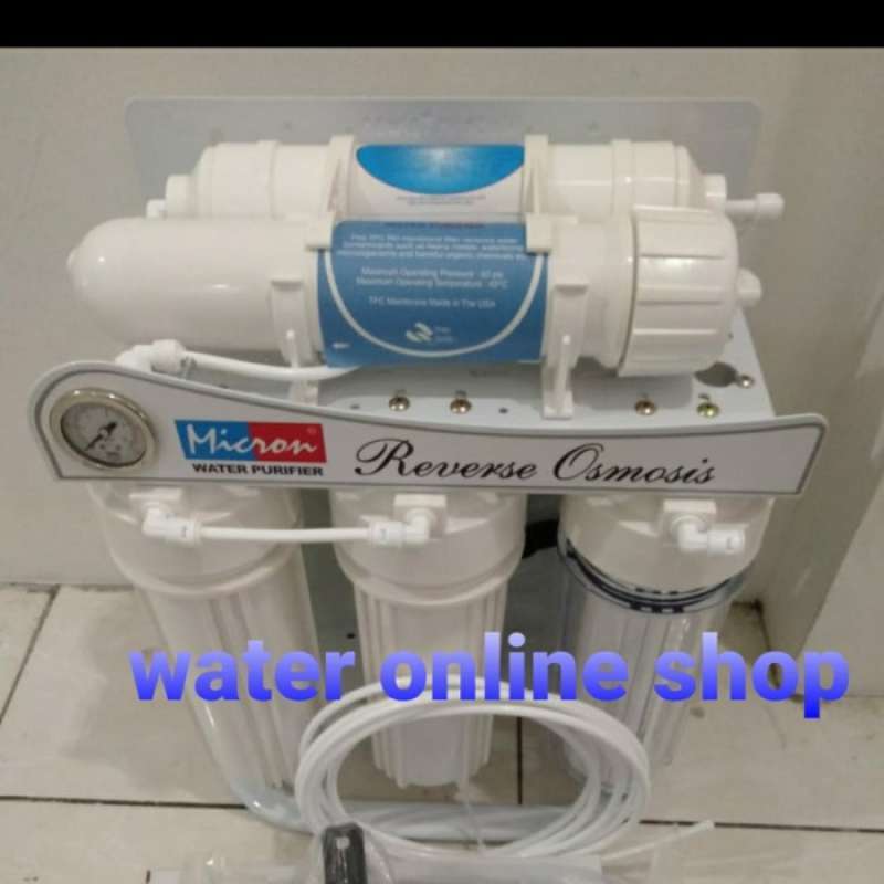 Promo Ro Micron 100 Gpd Plus/ Reverse Osmosis / Standing Pressure Gauge Diskon 23% di Seller ...