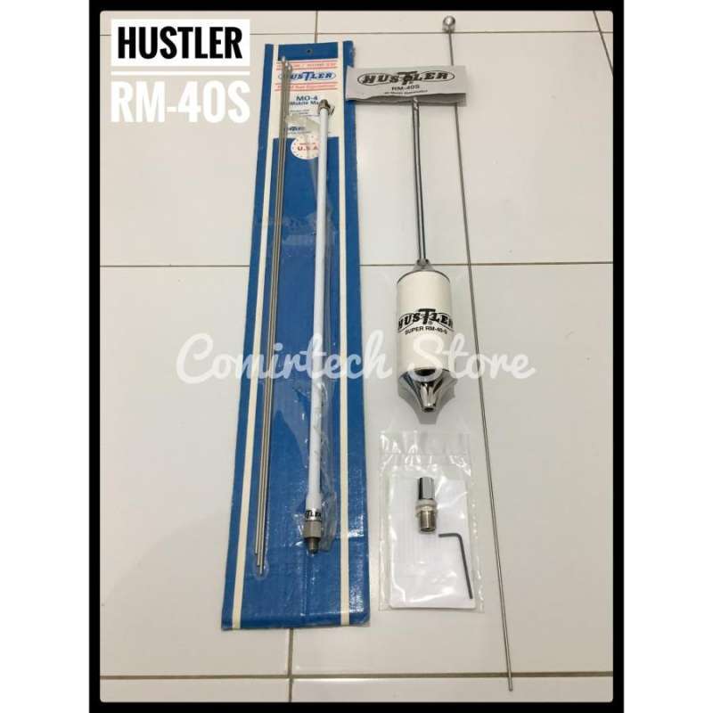 Jual Hustler RM-40S HF Mobile Vertical Antenna Antena Vertikal Original di Seller Comirtech ...