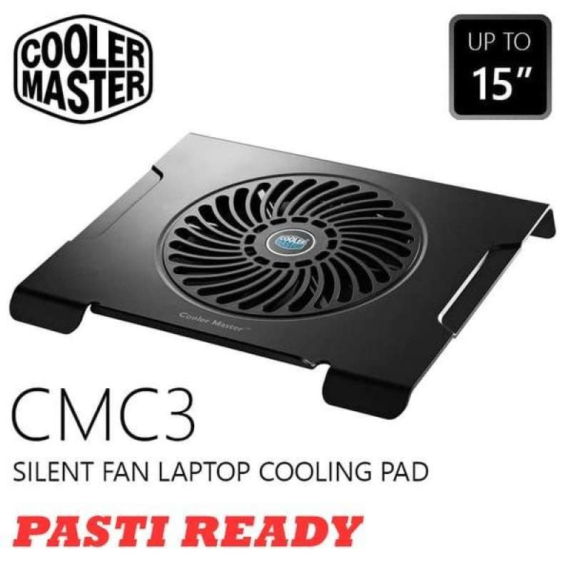 Jual Cooler Master Notepal CMC3 Silent Fan Laptop Cooling Pad di Seller ...