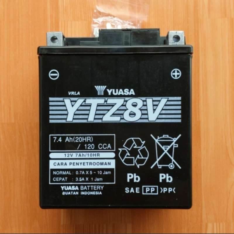 Jual Aki Yamaha R25 / MT25 / X-MAX - Accu MF Yuasa YTZ8V di Seller TDR Autorace - Duren Tiga ...