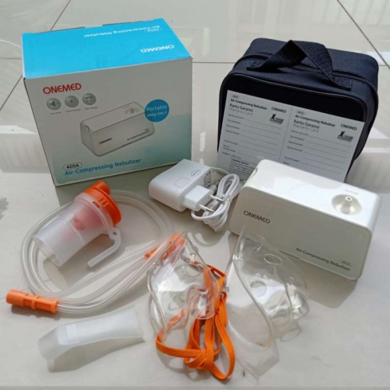 Jual Nebulizer 405a Onemed,nebulezer,alat Uap,inhalasi,nebu Portable Di ...