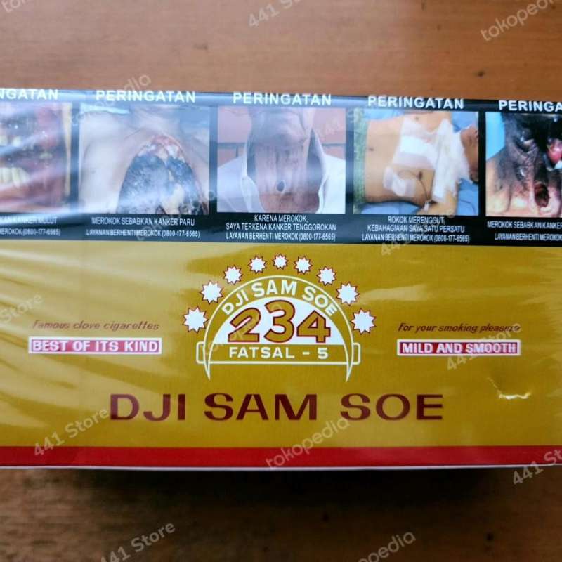 Jual Rokok 234 Dji Sam Soe 16 Batang Di Seller 441 Store - Pungkur, Kota Bandung | Blibli