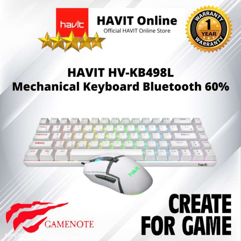 Promo Free Ongkir Keyboard Gaming Mechanical Havit Mechanical Bluetooth ...