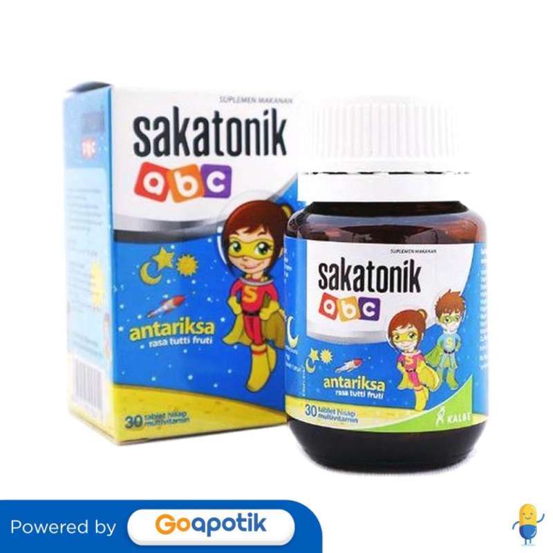 Jual SAKATONIK ABC RASA TUTTI FRUTI BOTOL 30 TABLET di Seller Apotek ...