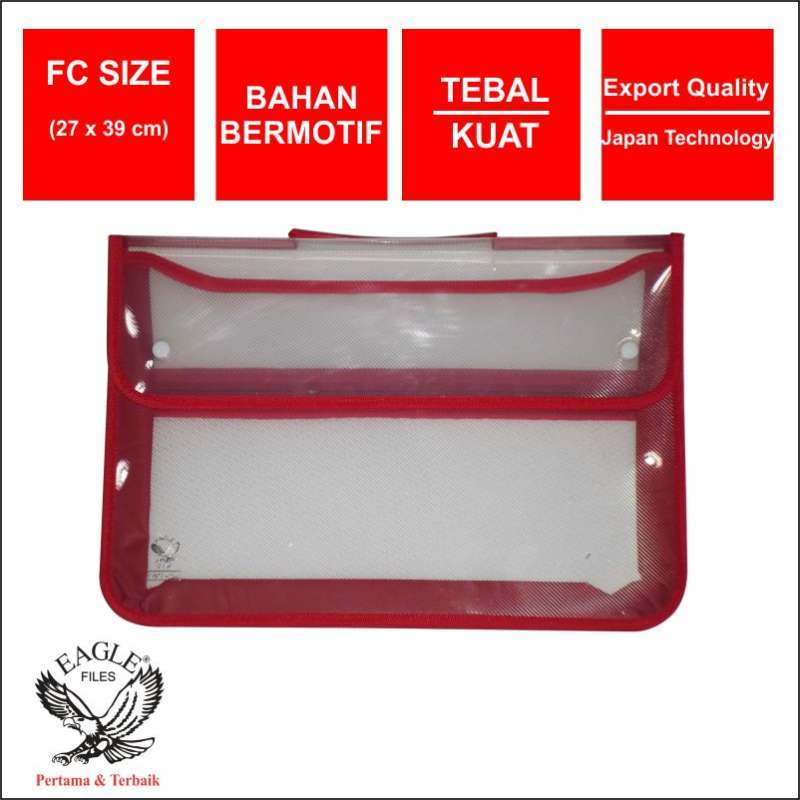Jual Zipper Bag With Handle / Map Jaring Resleting /Map Tenteng Tas ...