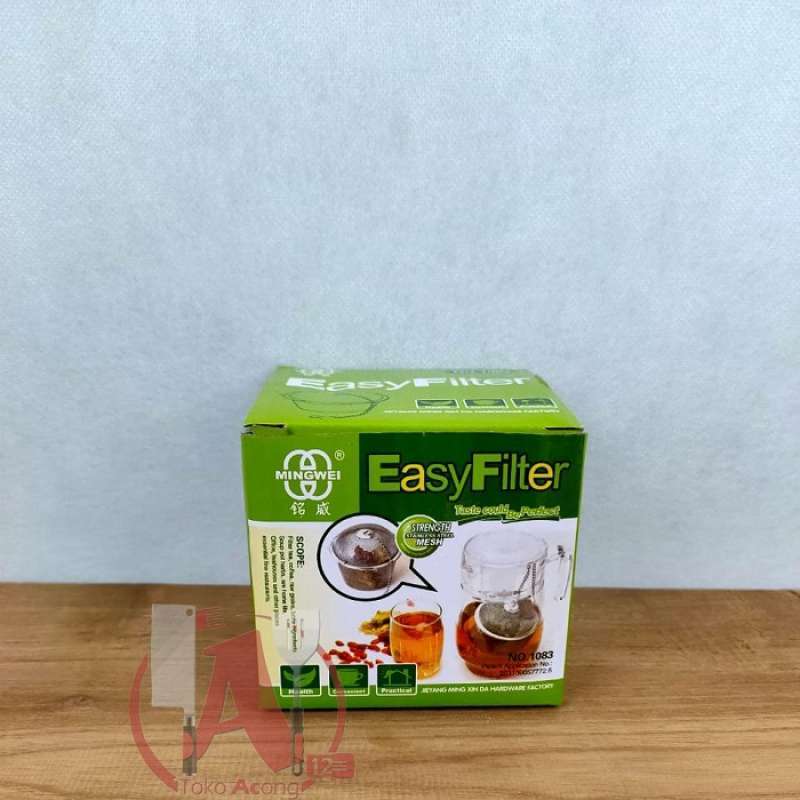 Jual saringan teh stainless tea filter 11 cm Besar / Filter Teh di ...