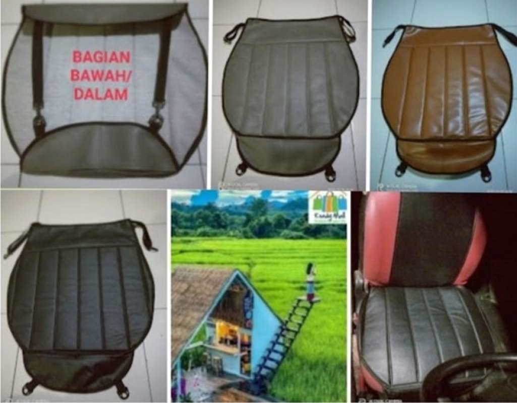 Jual Pelapis Bangku Mobil Model Japs Garis Depan Belakang / Alas Jok ...