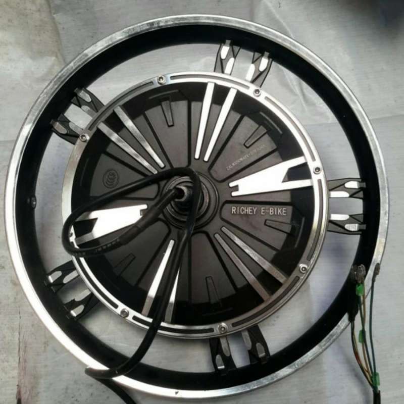 Jual Hub Motor Dinamo Bldc Sepeda Listrik 350w 36v Velg R16 R14 Selis - 36v - 14 Richey Di ...