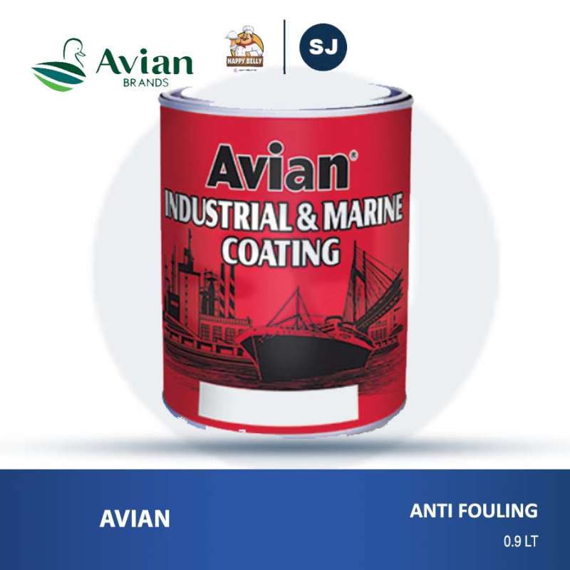 Jual AVIAN ANTI FOULING MARINE PAINT Kaleng 1KG CAT Coating KAPAL LAUT di Seller Happy Belly ...
