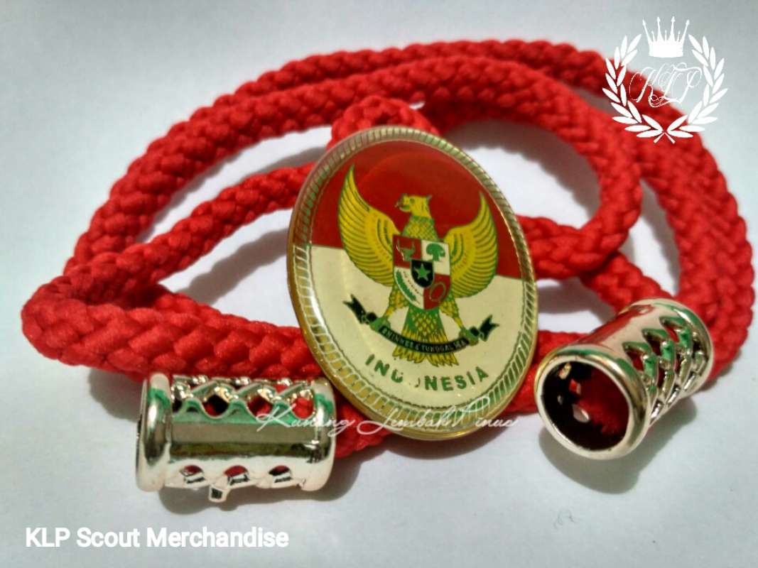 Promo Pengikar Kacu Pramuka Ring Tali Garuda Merah Putih - Merah Diskon ...