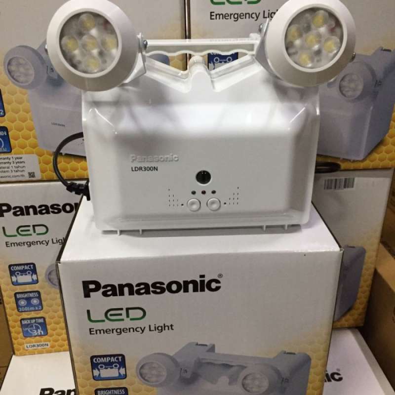 Jual Panasonic Lampu Emergency Led Twin Spotlight Ldr400n Di Seller ...
