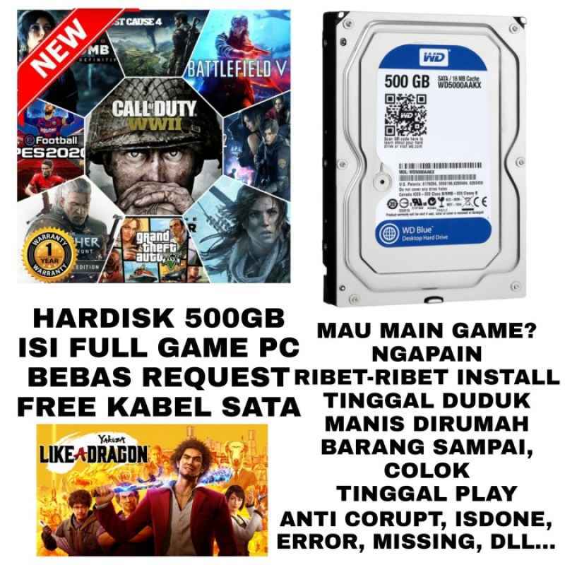 Promo Hardisk Hdd Pc Internal 500gb Isi Full Game Pc Wd Seagate Diskon ...
