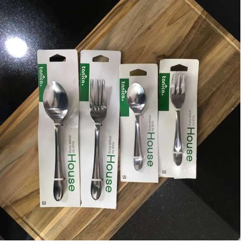 Jual Sendok Makan Stainless Premium Tanica Natur Menu Spoon 521-03 Di ...