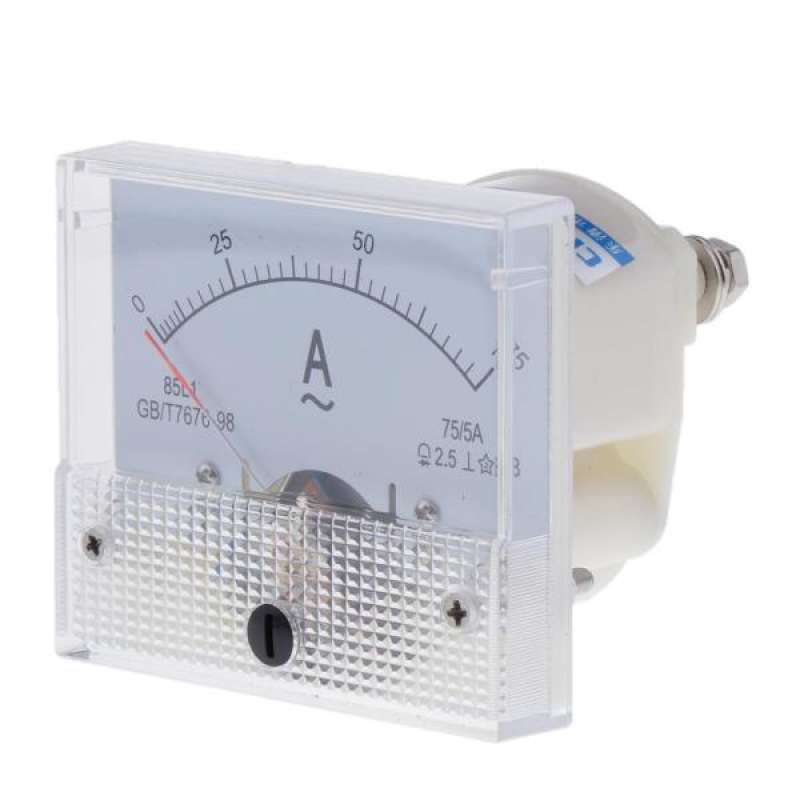 Jual 85l1 Ac 5a Analog Panel Ammeter Gauge Ampere Current Meter, 2.5 Error Margin Di Seller ...