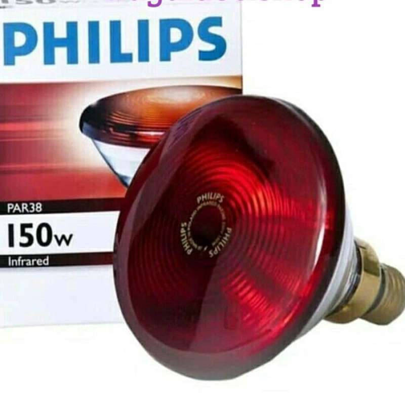 Promo Lampu Infrared Philips Infraphil Par38 Ir 150W / Bohlam Fisioterapi Diskon 33% di Seller ...