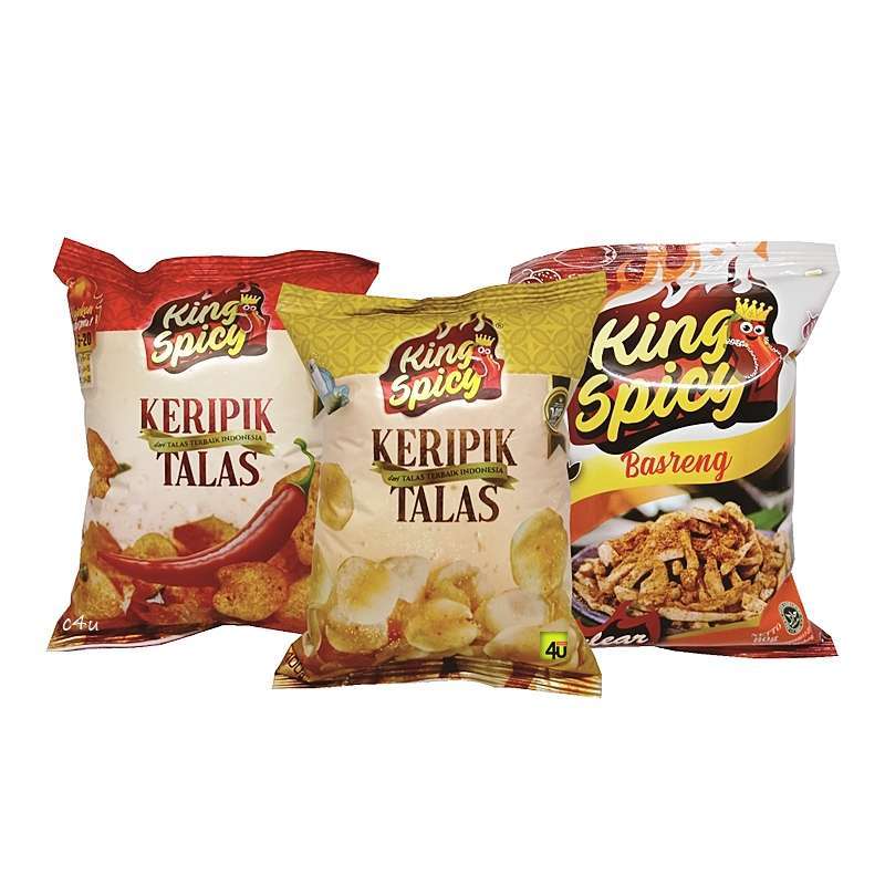 Promo King Spicy - Keripik TALAS dan BASRENG Diskon 10% di Seller ...