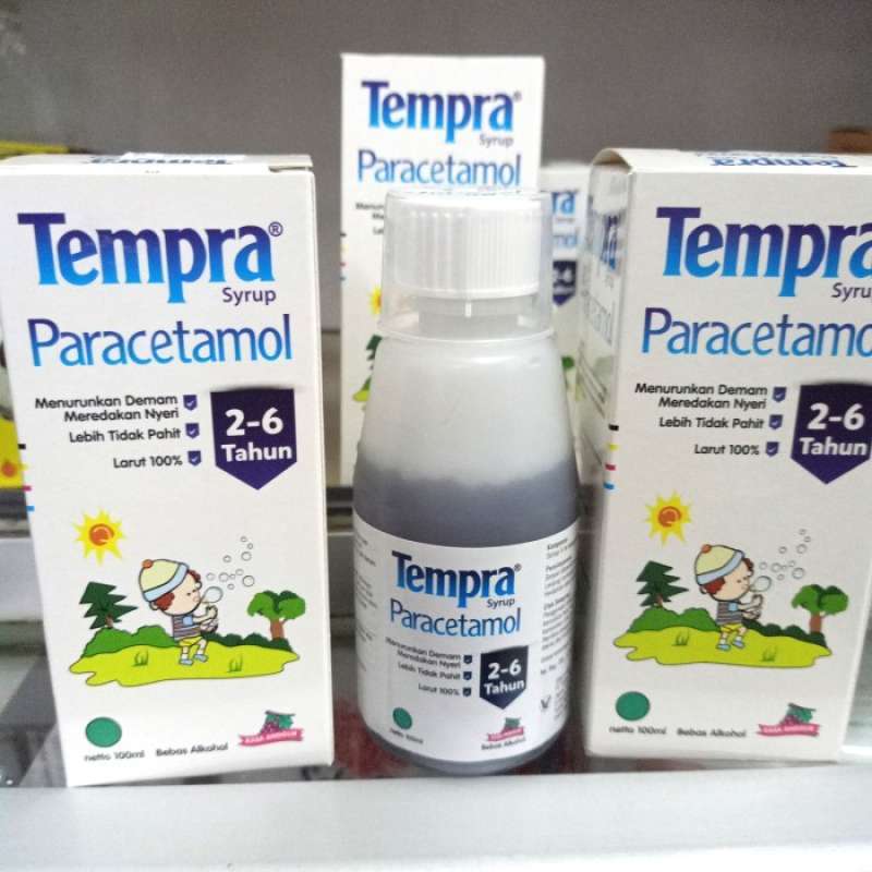 Promo tempra syrup 100 ml Diskon 23% di Seller Humaira Healthy Care ...