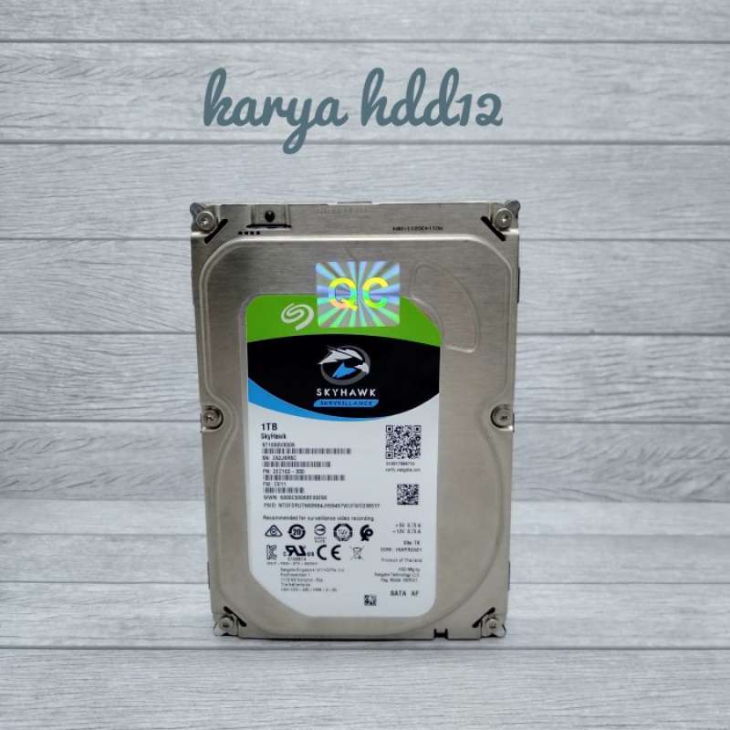 Promo Promo Hdd 1tb - Hdd Hardisk Internal 1tb Skyhawk For Cctv ...