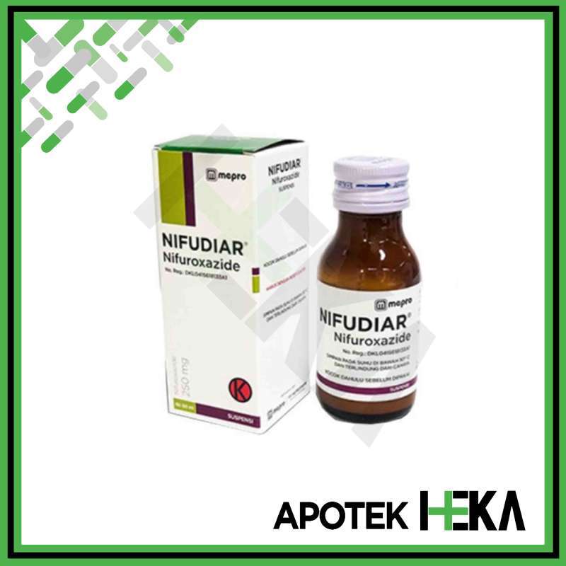 Jual Nifudiar Suspensi Botol 60 Ml - Nifuroxazide Di Seller Apotek Heka ...
