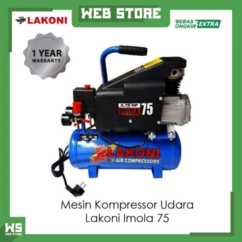 Promo Mesin Kompresor Listrik Udara Compressor Air 10 Liter Lakoni ...
