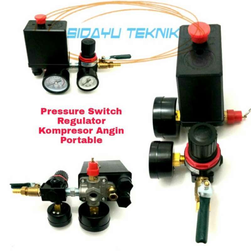 Promo Pressure Switch Regulator Kompresor Angin Portable Diskon 35% di ...