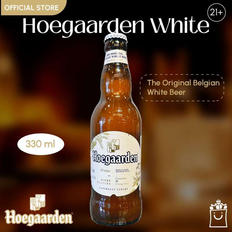Promo Bir Hoegaarden Witbier Wheat Beer 330ml Hoegarden Belgian ...
