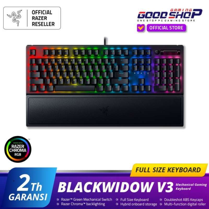 Promo Razer BlackWidow V3 - Gaming keyboard Diskon 23% di Seller Moni ...