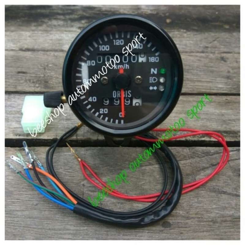 Jual Kilometer/speedometer+odometer+tripmeter Motor Universal ...
