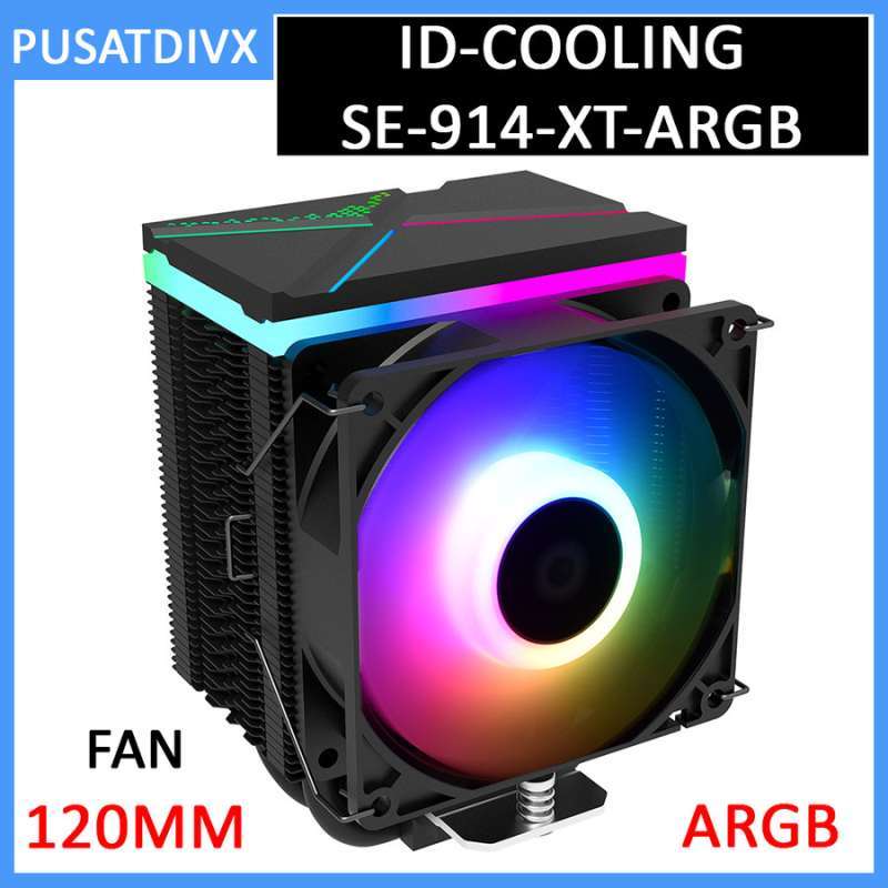 Jual Pusatdivx Id Cooling Se 914 Xt Argb Cpu Hsf Intel Amd Rgb Id ...
