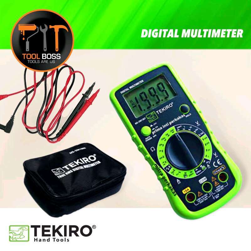 Jual TEKIRO DIGITAL MULTIMETER - MULTI TESTER AVO METER DIGITAL di ...