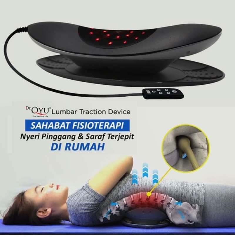 Jual PROMO DR QYU LUMBAR TRACTION DEVICE (Alat Terapi Untuk Nyeri Pinggang dan Saraf Kejepit) di ...