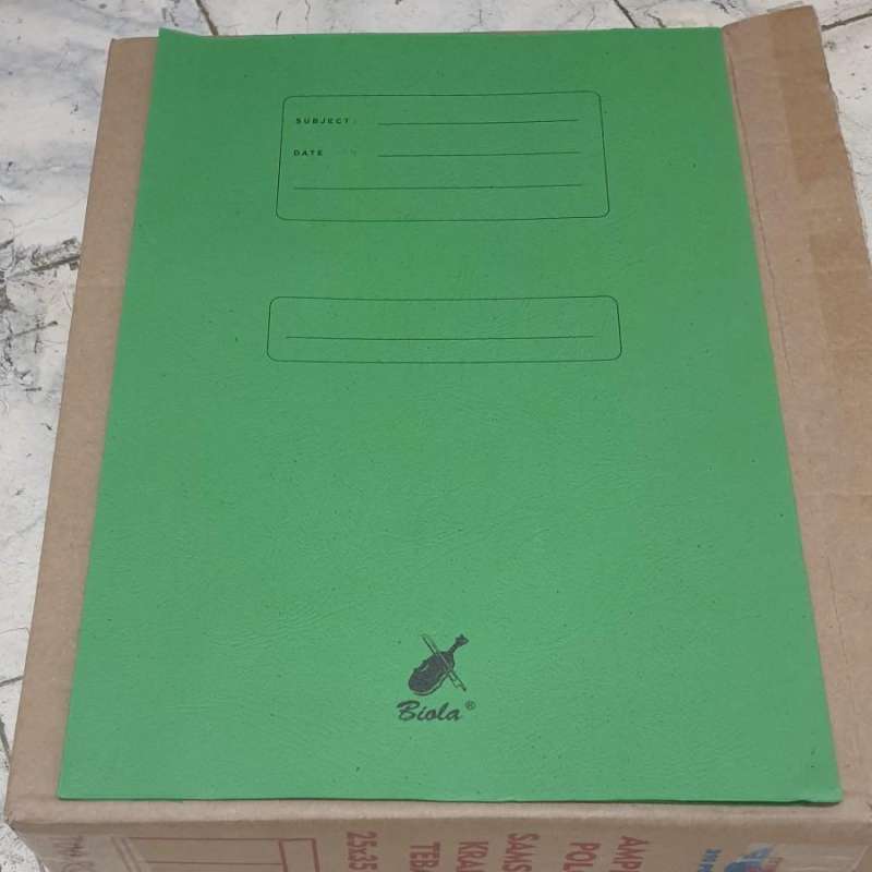 Jual Stationery Stopmap 5002 Map Grand Biola Folio Kertas Buffalo Tebal ...