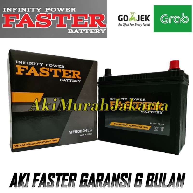 Jual Aki Mobil Toyota Yaris Ns60ls Faster Battery Aki Kering 12v / 48ah Di Seller Aki Murah ...