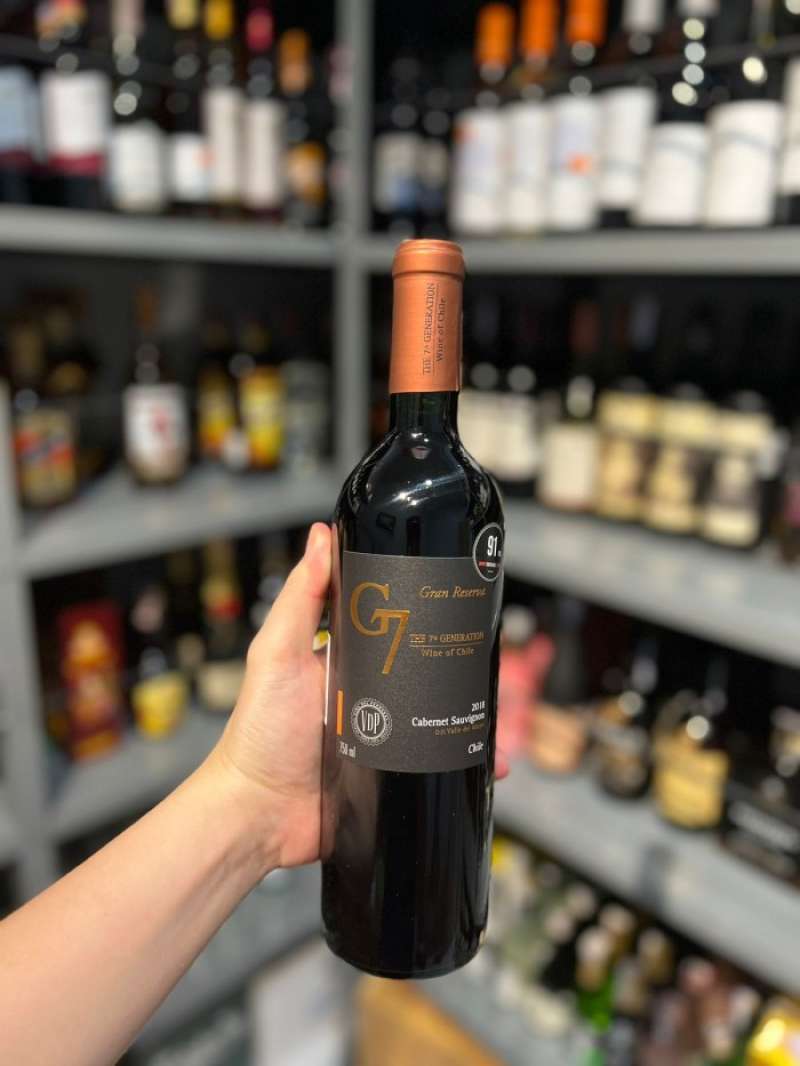 Jual RED WINE G7 GRAN RESERVA CABERNET SAUVIGNON 750ML di Seller Sans ...