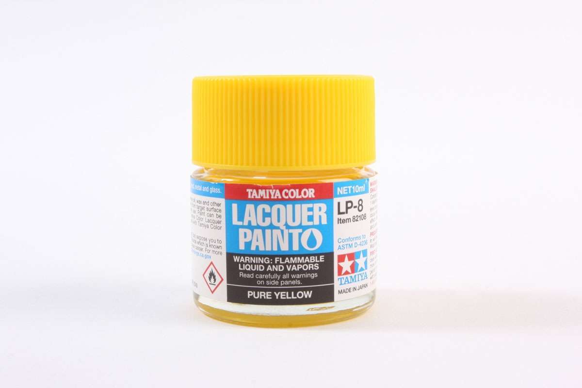 Jual Tamiya Tinta Cat Lacquer Paint LP 8 Pure Yellow di Seller Hobtoys ...