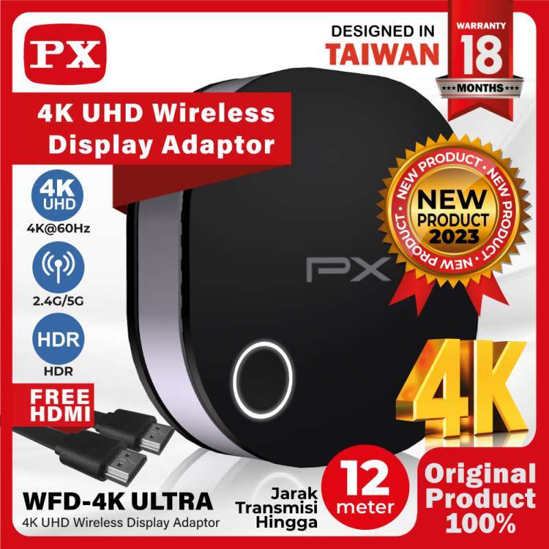 Promo Hdmi Wireless Display Audio Video Receiver 4k Extender Px Wfd-4k ...