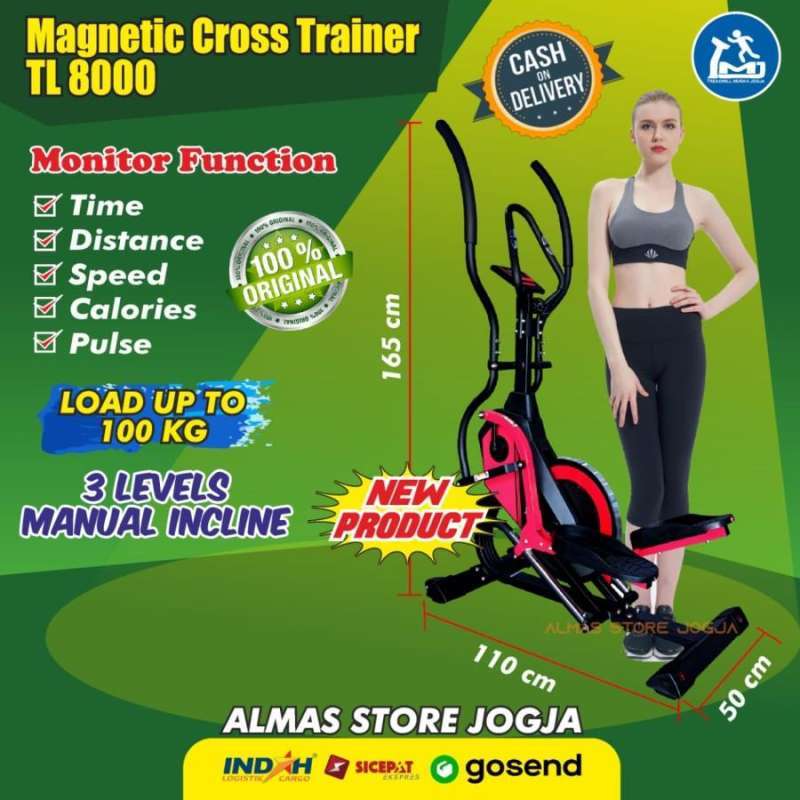 Jual Sepeda Elliptical Crosstrainer Eliptical Bike Trainer Standing Tl ...