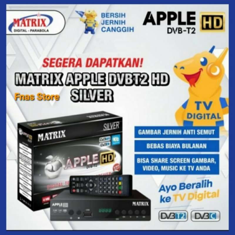 Promo Set box Saluran TV digital dengan Dongle MATRIX - Multivariasi ...