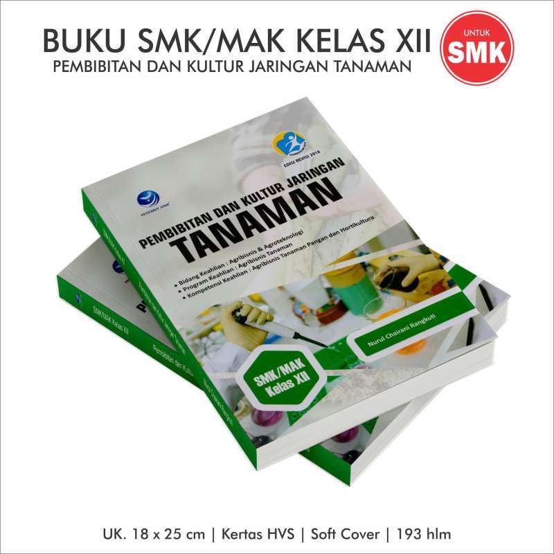 Jual Buku Smk Mak Kelas Xii Agribisnis Agroteknologi Pembibitan Jaringan Tanaman Organik Ekologi ...